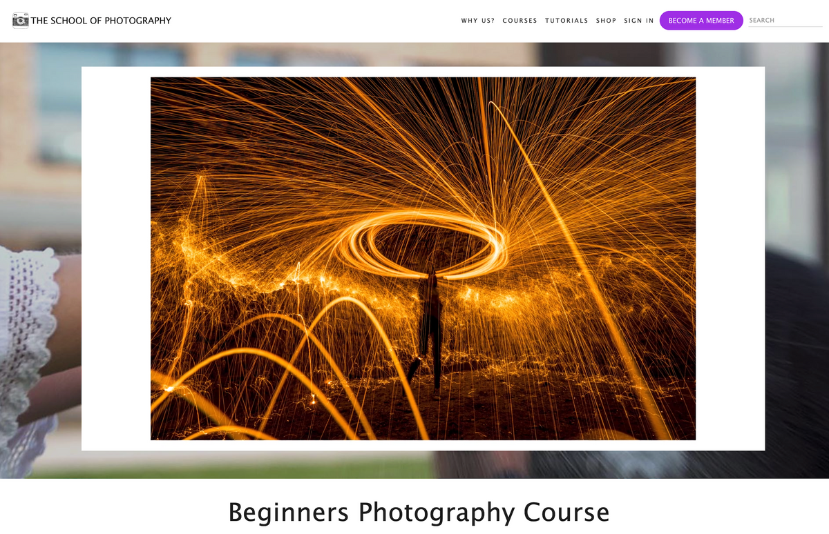 The School of Photography - Beginners Photo Course – Think Tank Photo
