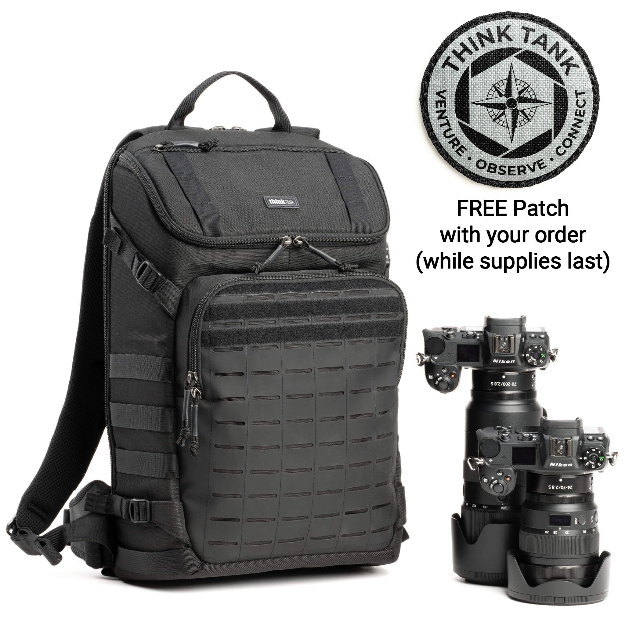 DarkLight™ 20L Tactical Camera Backpack – Think Tank Photo