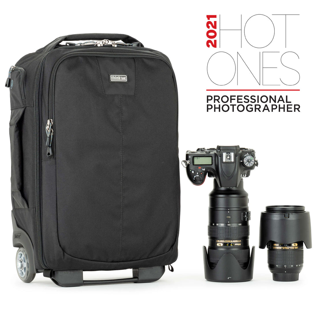 Essentials Convertible Rolling Backpack for DSLR and Mirrorless camera ...
