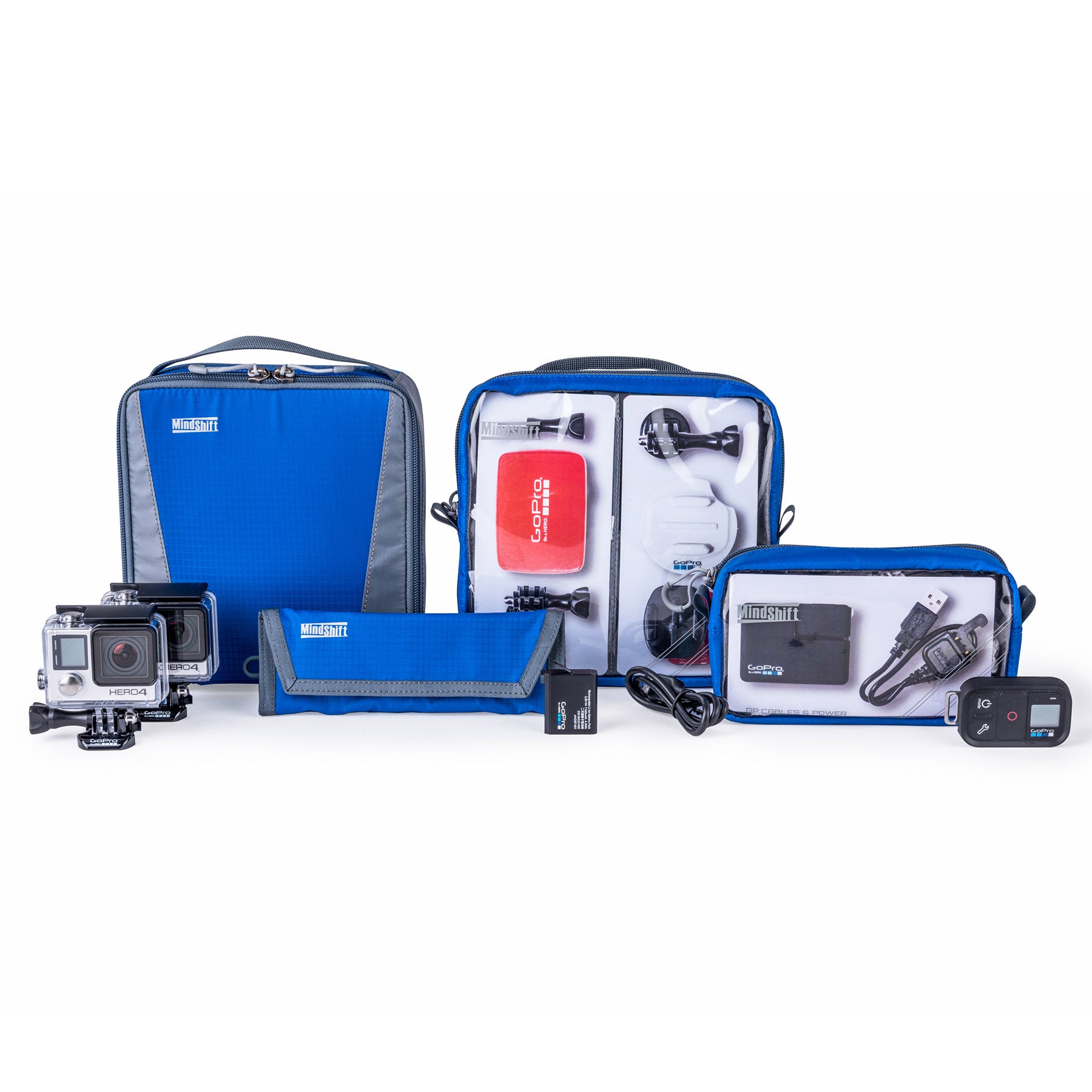 MindShift Gear Pouches for action camera, batteries, cables, accessories – Think Tank Photo